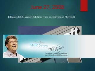 Presentation about Bill Gates | PPT