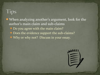 English: Claims | PPT