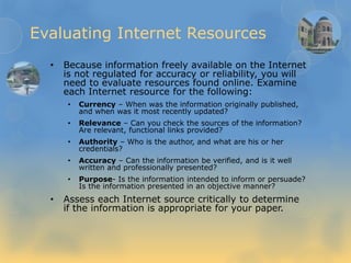 Library Orientation (ENG101) | PPT