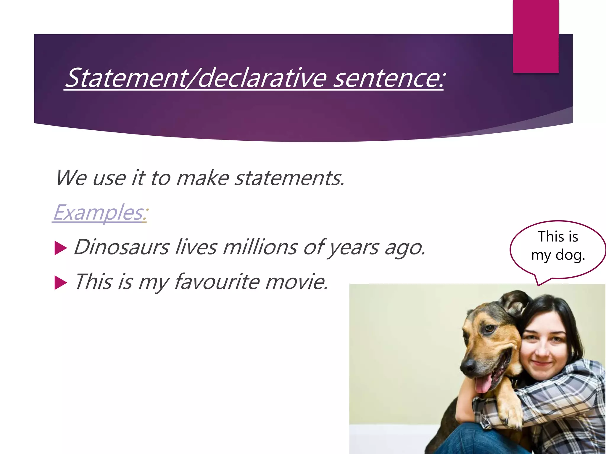 Types Of Sentences. Types Of Simple Sentences. Clauses. Conjunctions. | PPT