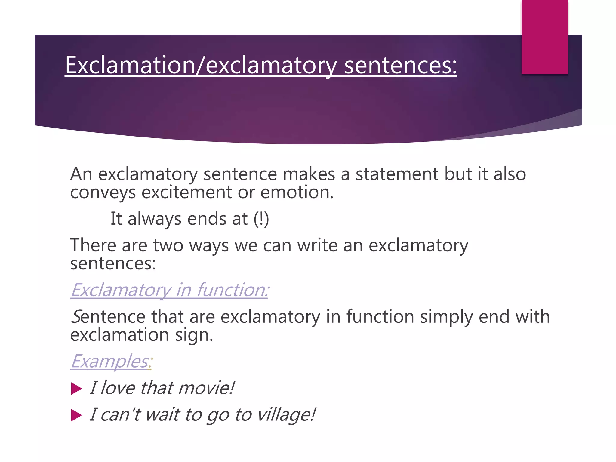 Types Of Sentences. Types Of Simple Sentences. Clauses. Conjunctions. | PPT