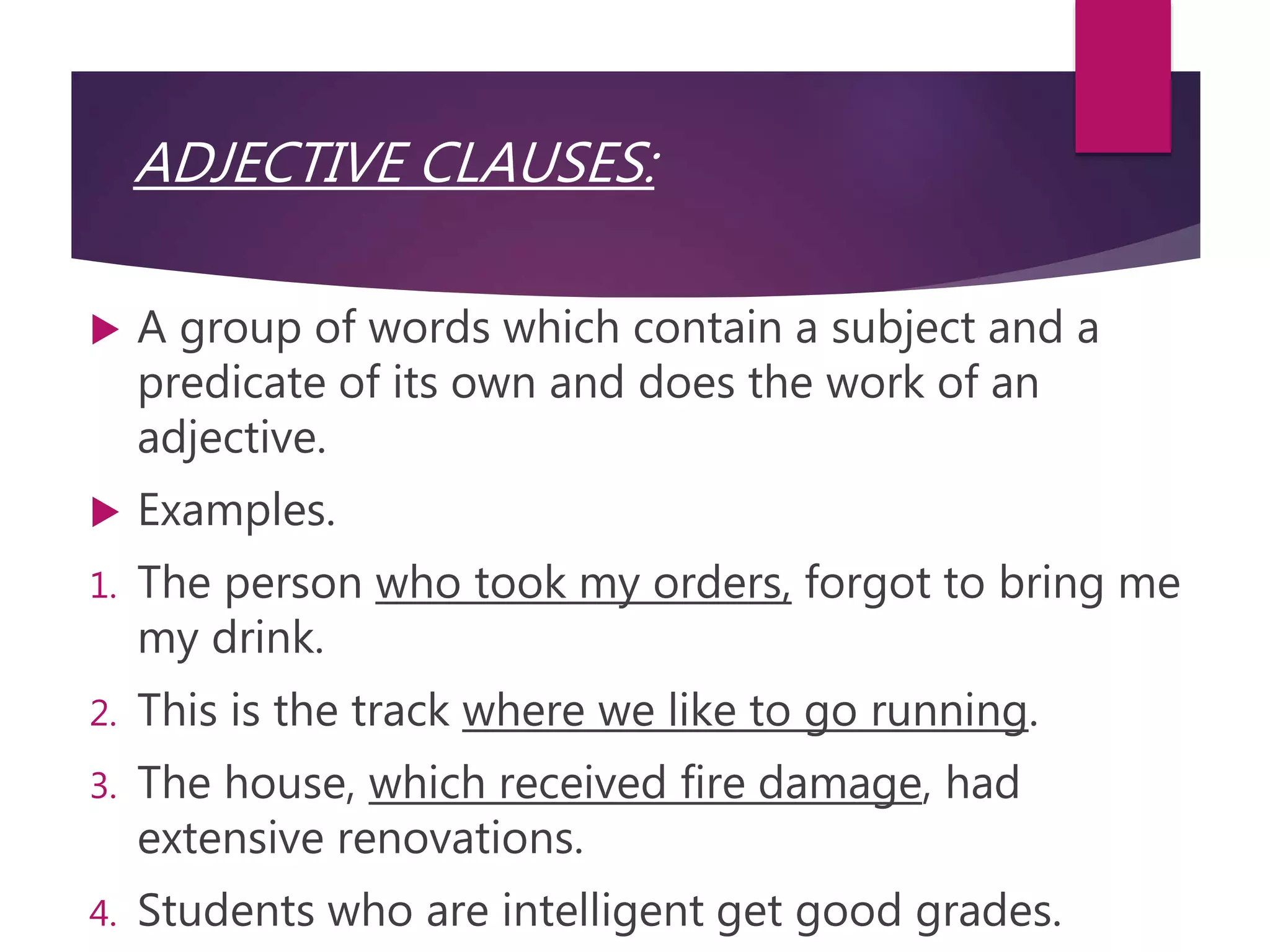 Types Of Sentences. Types Of Simple Sentences. Clauses. Conjunctions. | PPT