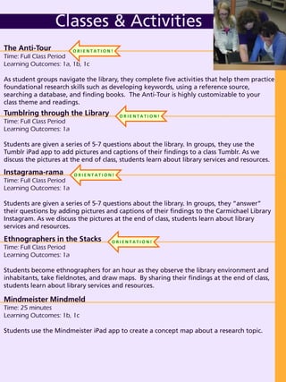 Composition Library Instruction | PDF