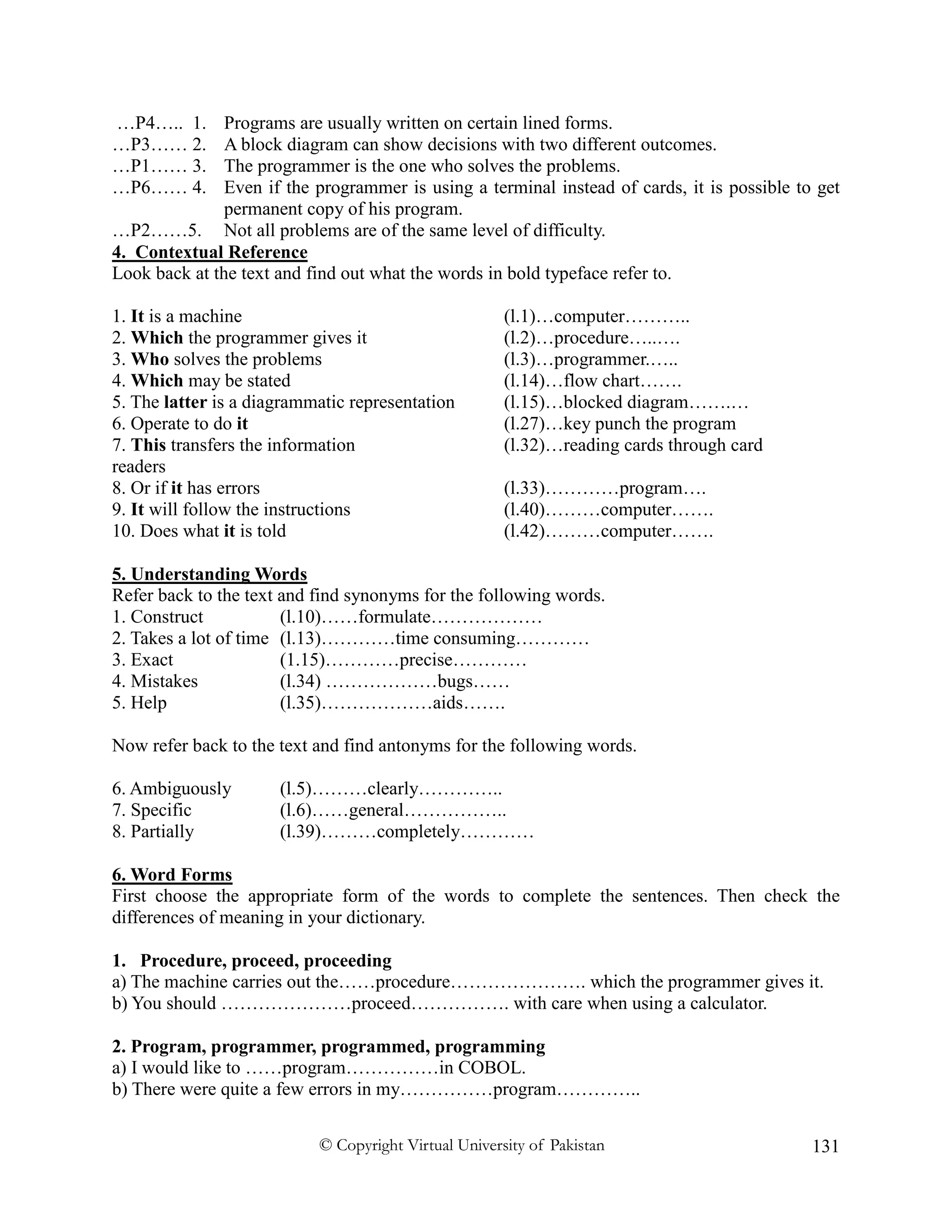 Eng 101 handouts | PDF