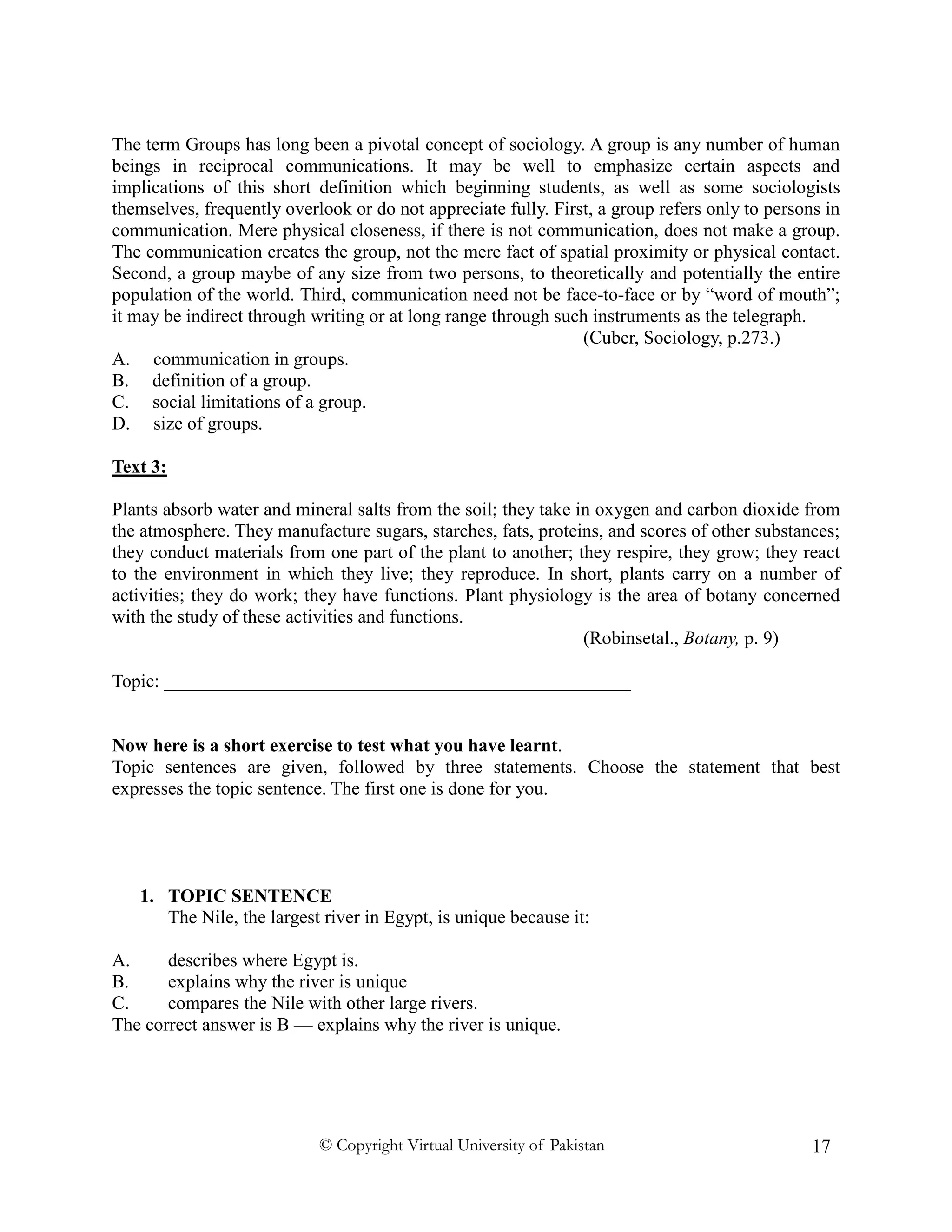 Eng 101 handouts | PDF