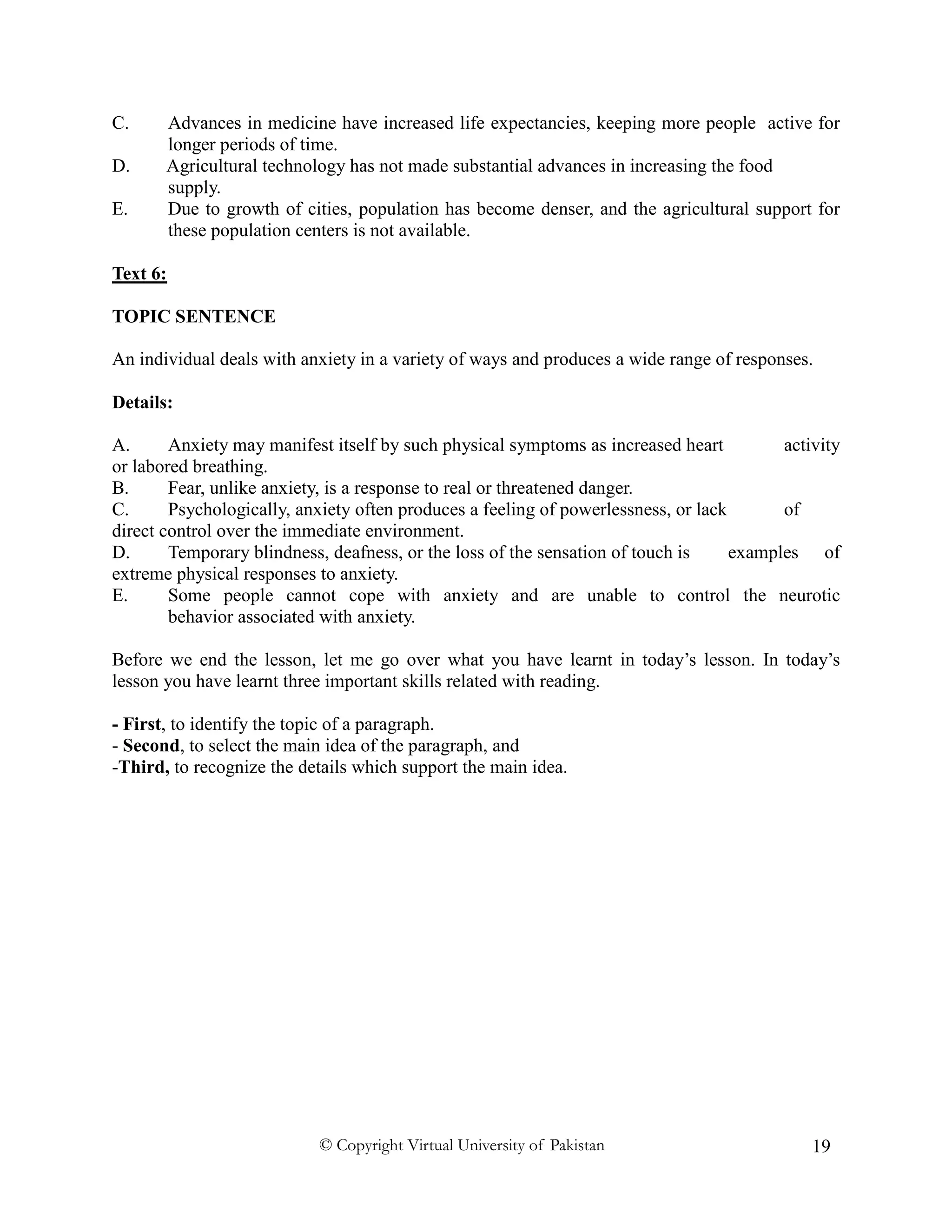 Eng 101 handouts | PDF