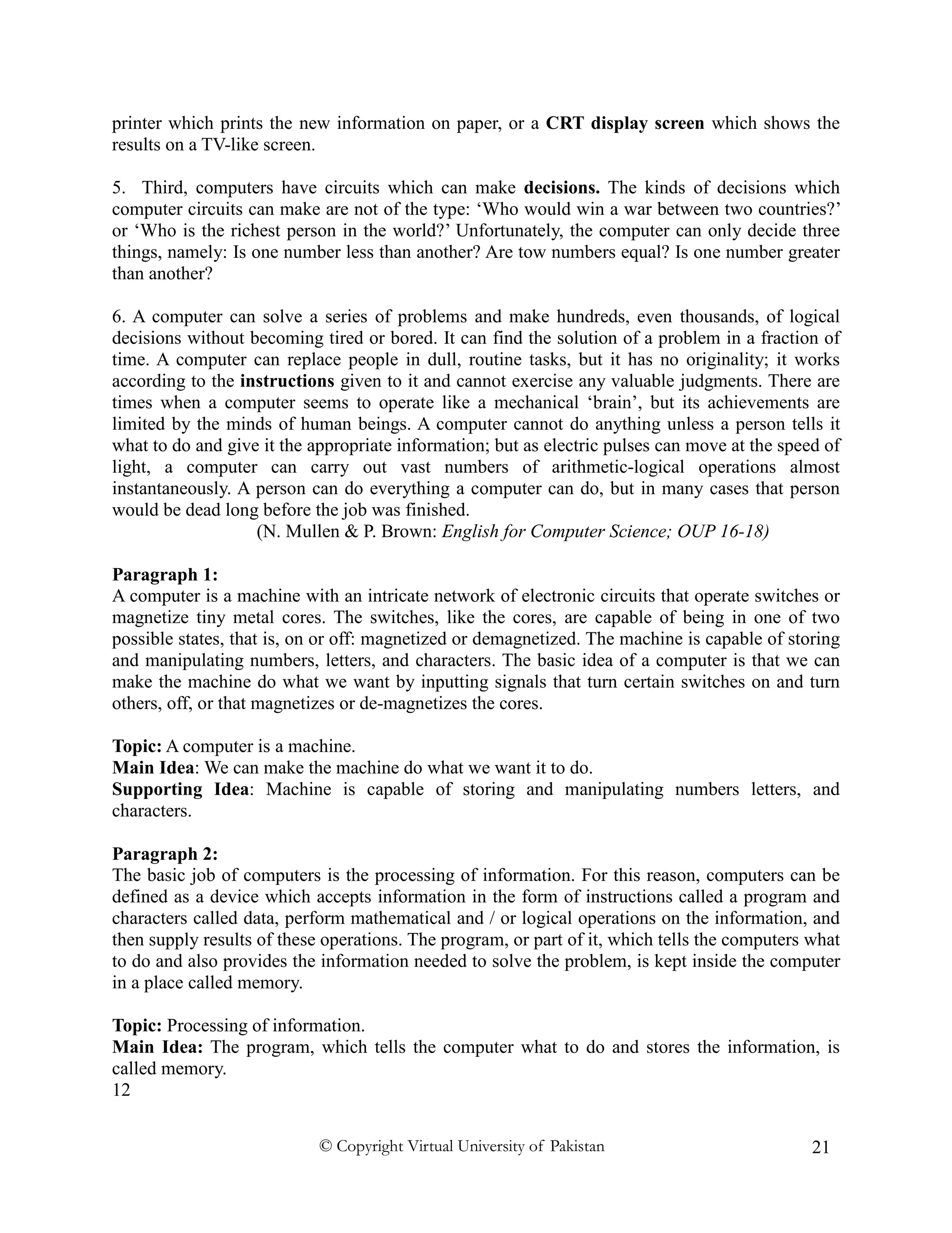 Eng 101 handouts | PDF