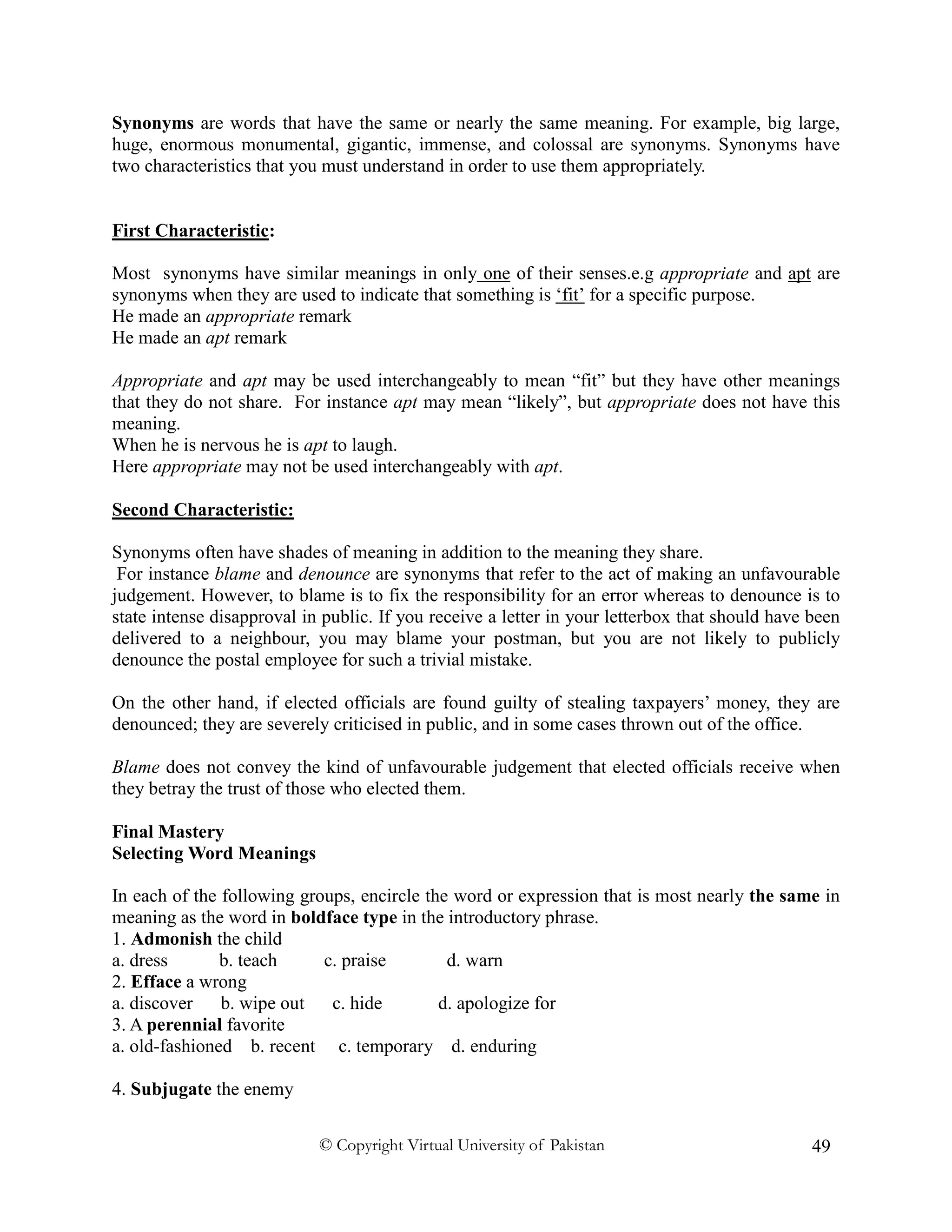 Eng 101 handouts | PDF