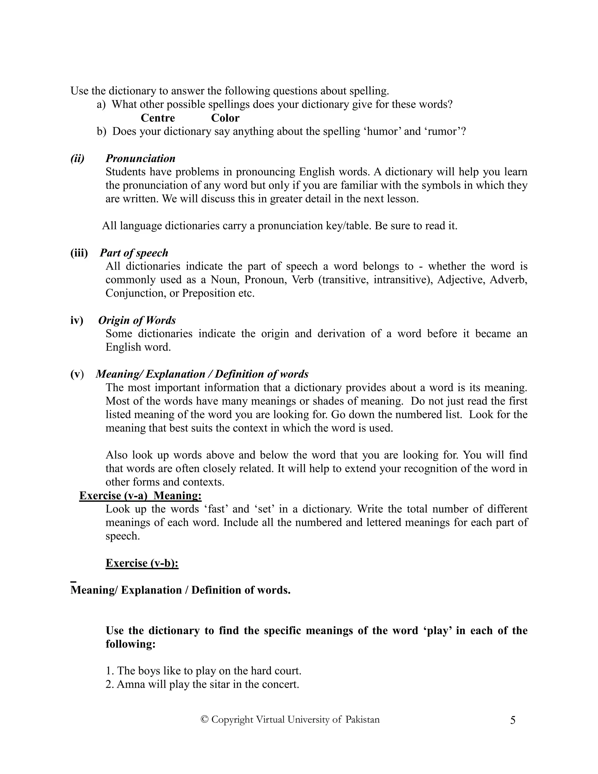 Eng 101 handouts | PDF