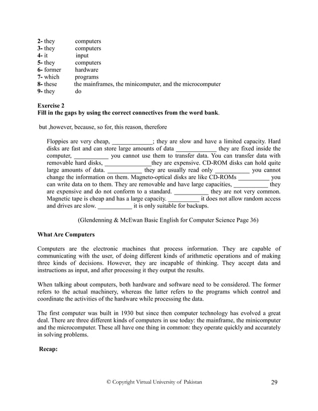 Eng 101 handouts | PDF