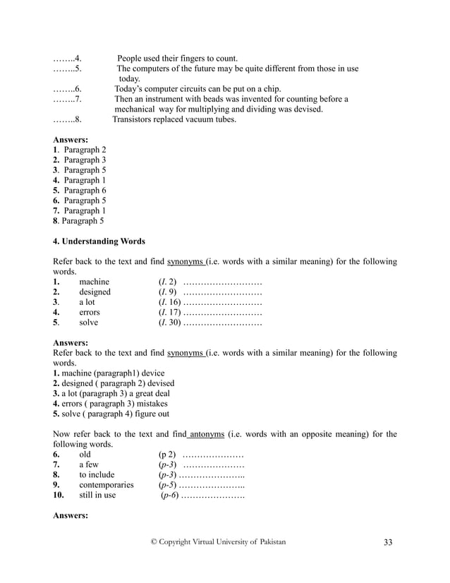 Eng 101 handouts | PDF