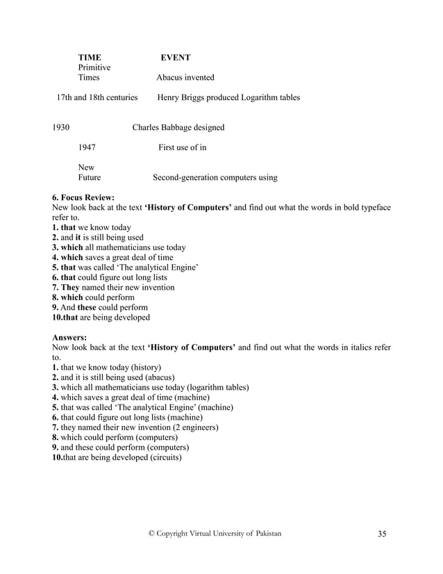 Eng 101 handouts | PDF