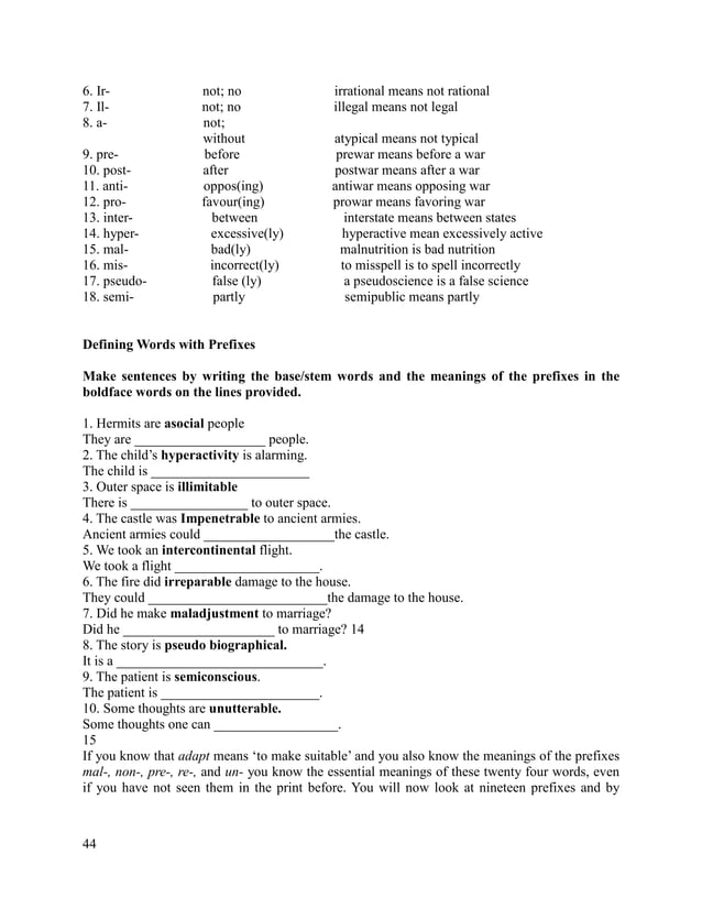 Eng 101 handouts | PDF