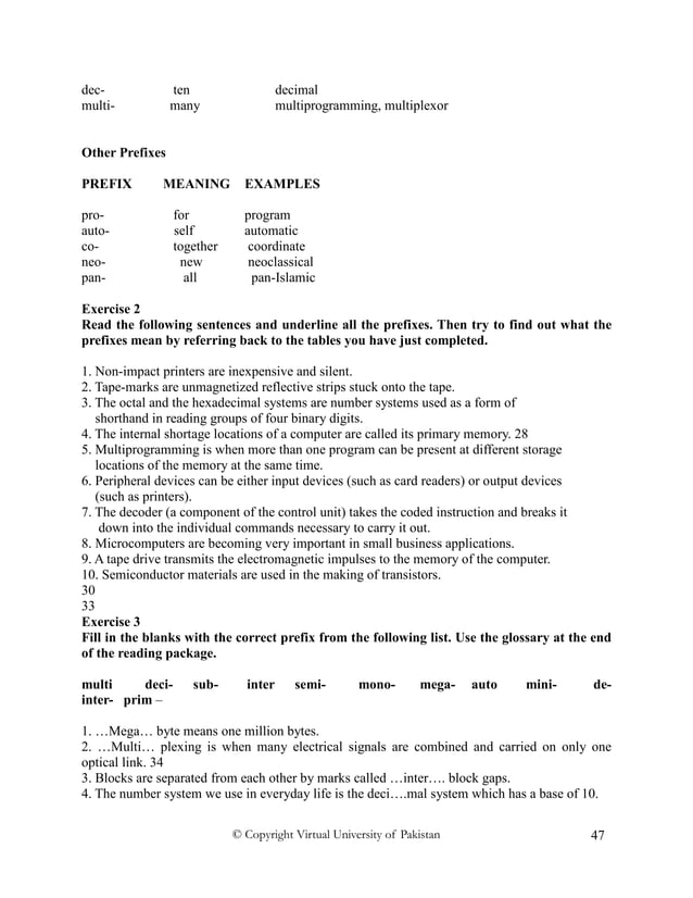 Eng 101 handouts | PDF