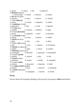 Eng 101 handouts | PDF