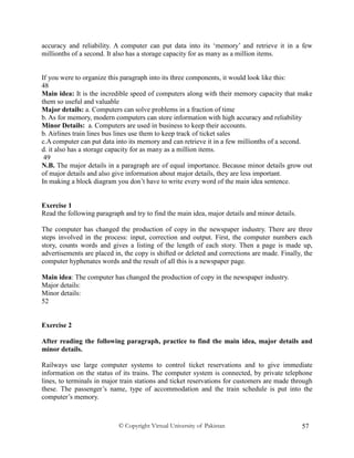 Eng 101 handouts | PDF