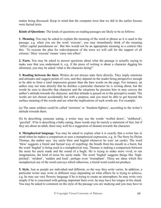 Eng 101 handouts | PDF