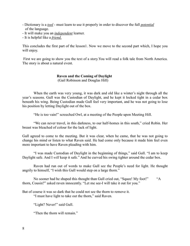 Eng 101 handouts | PDF