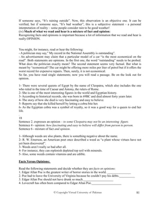 Eng 101 handouts | PDF