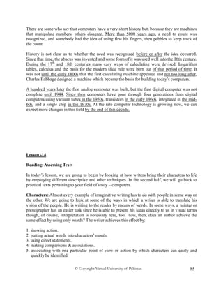 Eng 101 handouts | PDF