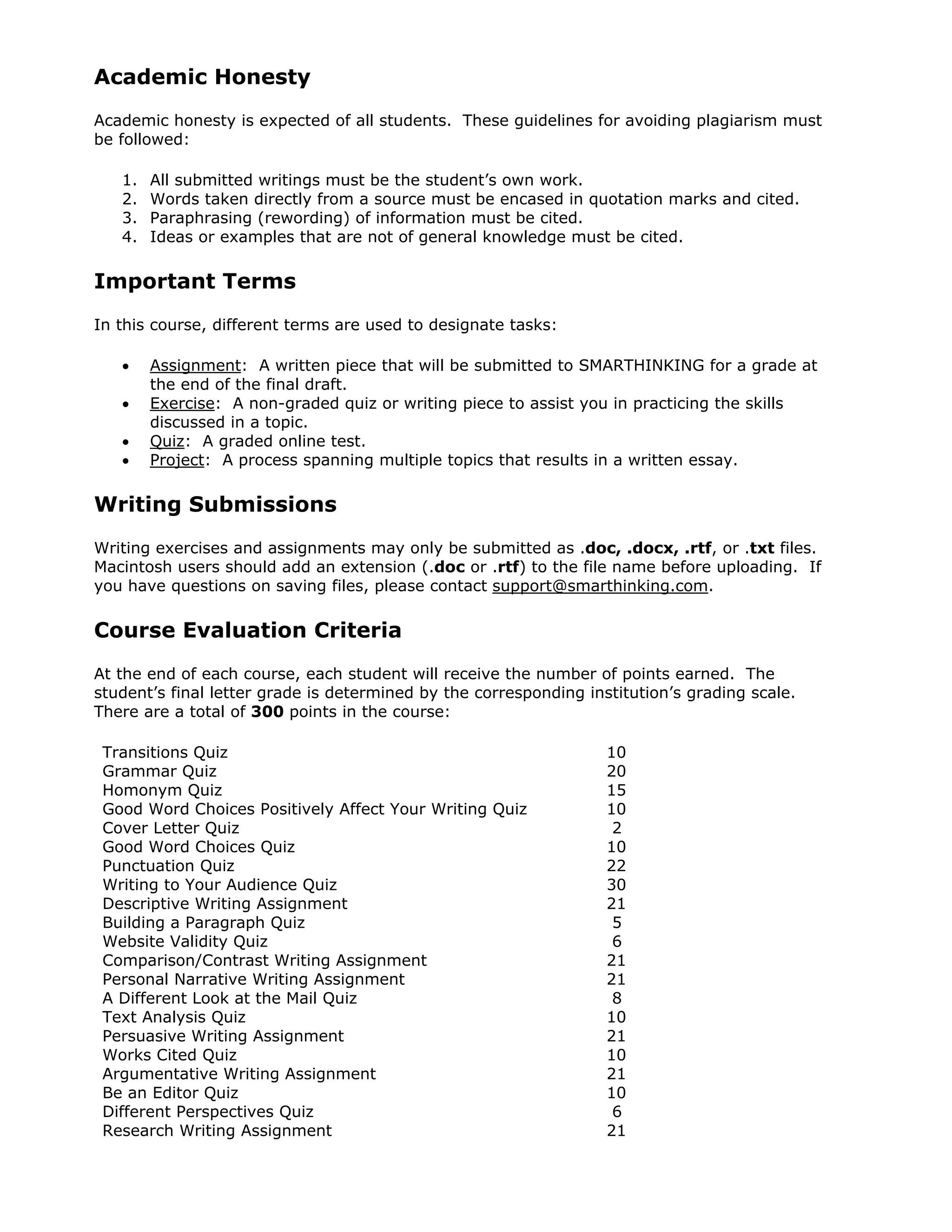 English I Syllabus | PDF