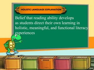 Holistic Language Explanations | PPT