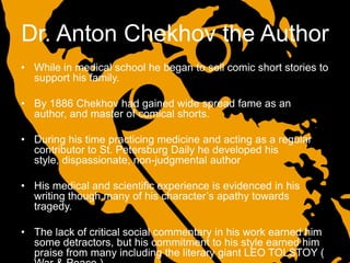 Eng 102 anton chekhov | PPTX