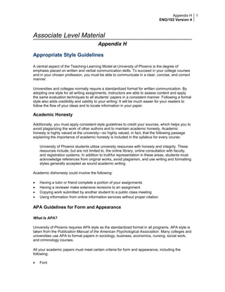 Eng102 r4 appendix_h | PDF