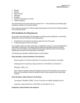 Eng102 r4 appendix_h | PDF