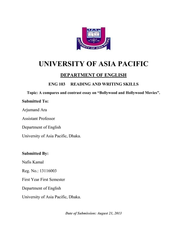 Eng 103 assignments | PDF