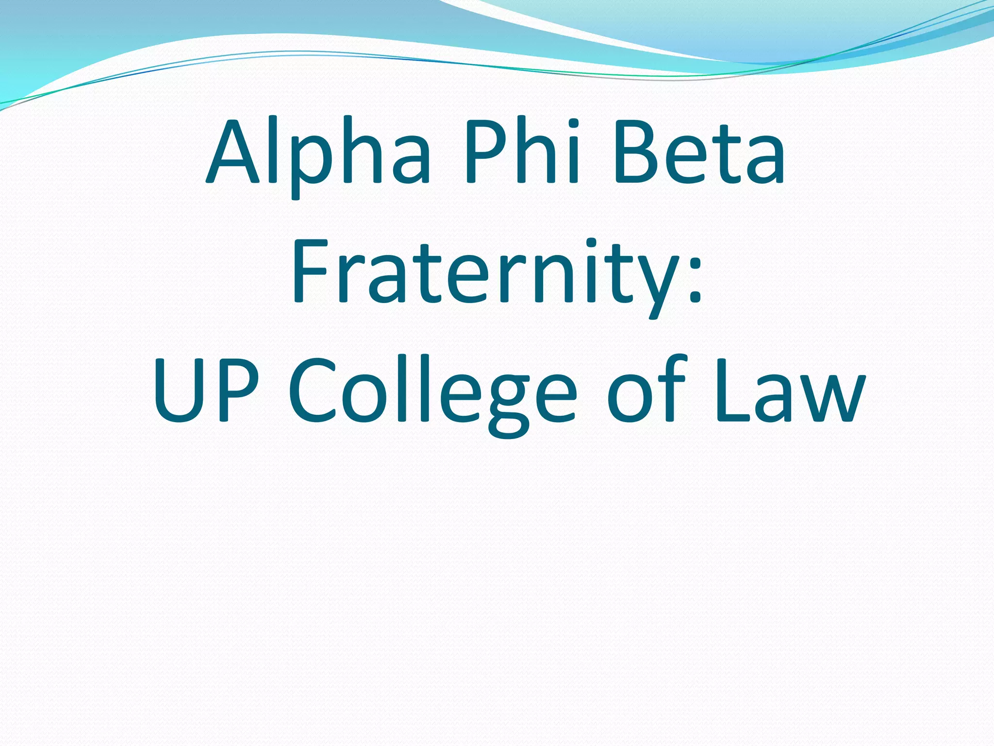 Eng11 alpha phi beta | PPTX