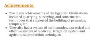 Egyptian Civilization | PPT