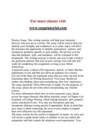 ENG 121 Effective Communication - snaptutorial.com