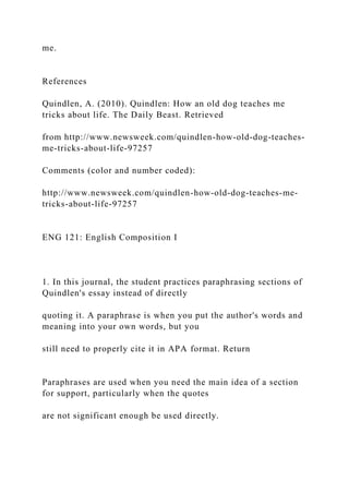 ENG 121 English Composition I Example Journal Entry.docx