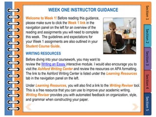 Eng 122 week 1 guidance | PPT