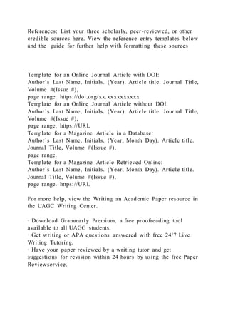 ENG 122 WEEK 3 - FINAL PAPER OUTLINEUse this outline templat | DOCX