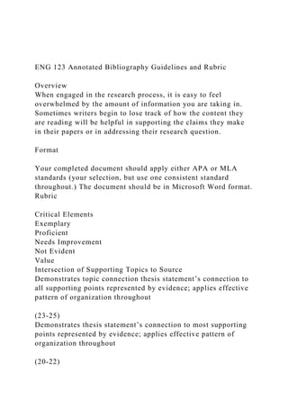 ENG 123 Annotated Bibliography Guidelines and RubricOverview.docx