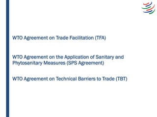 International legal instruments governing agricultural trade | PDF