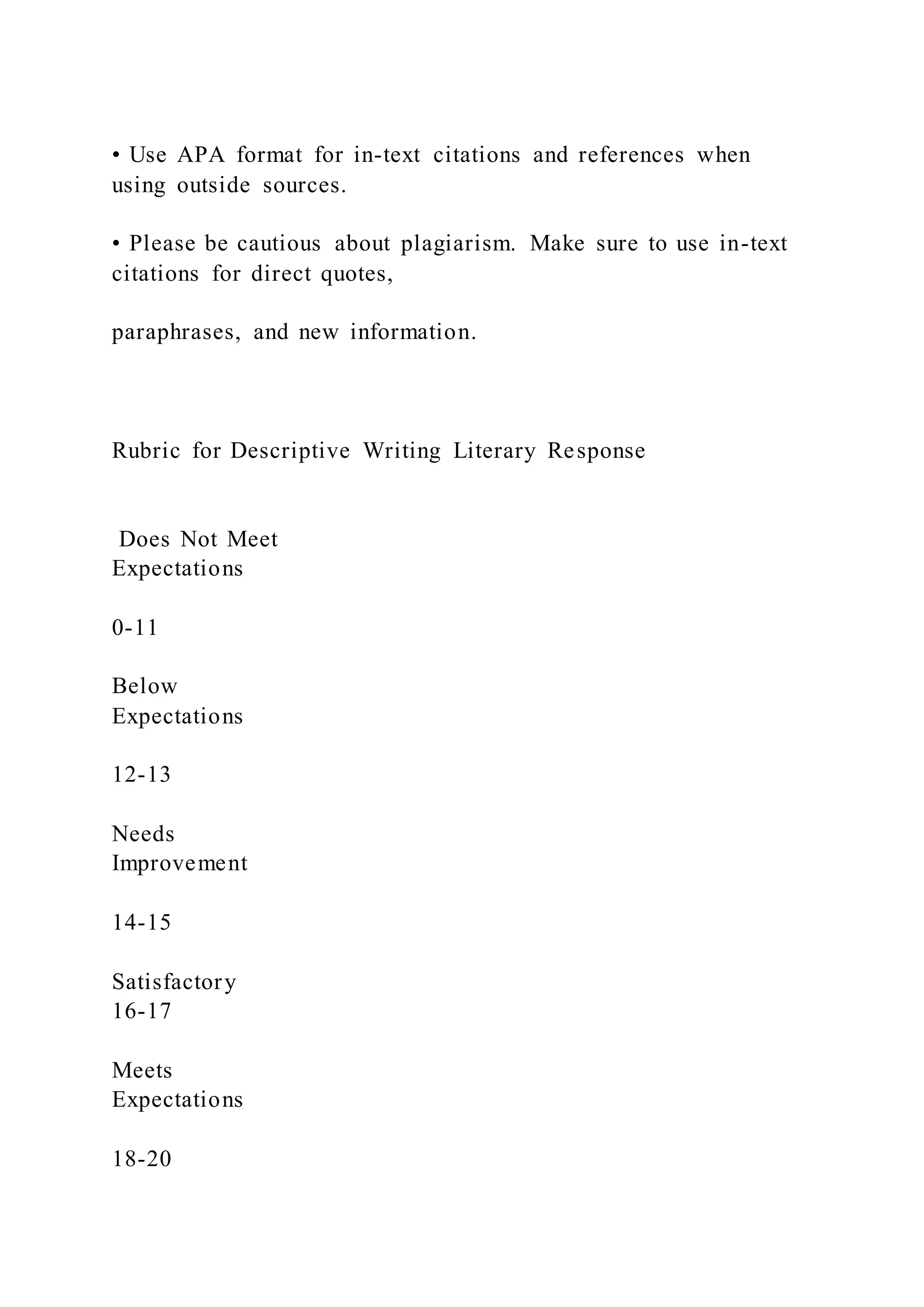 ENG 130 Literature and Comp Descriptive Imagery Response | PDF