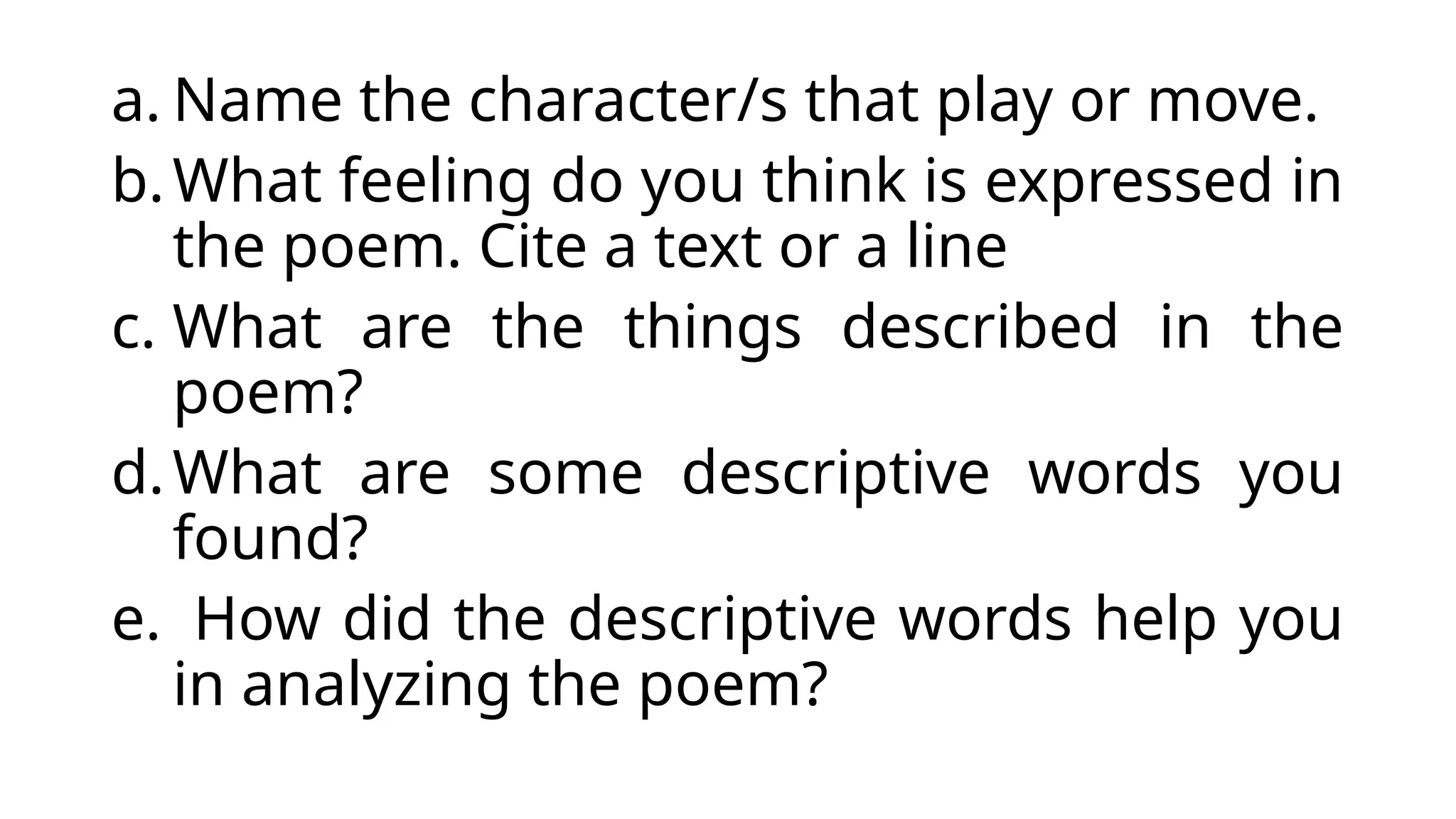 Descriptive words and its meaning, examples, and the importance of ...