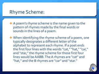 ENG202A - Unit 1 Narrative Poetry | PPTX