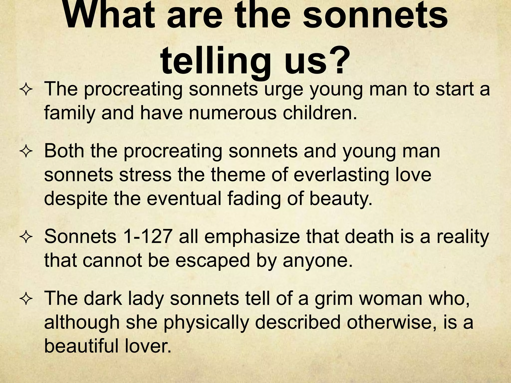 Shakespeare's Sonnets | PPTX