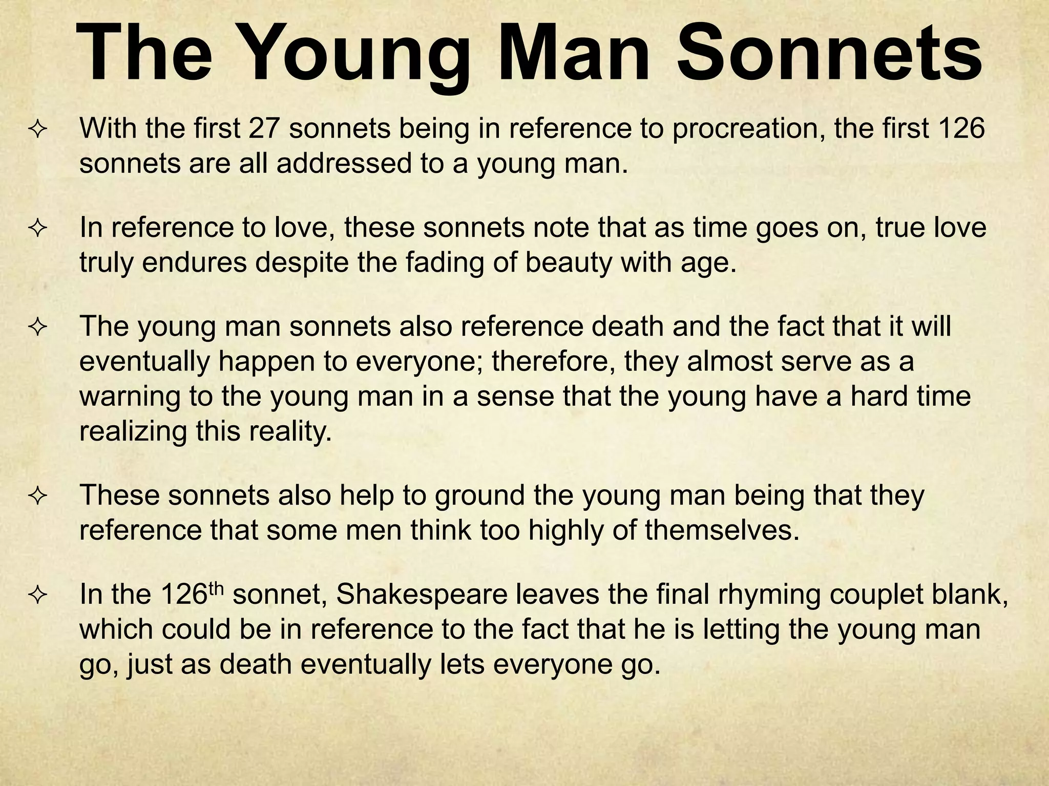 Shakespeare's Sonnets | PPTX