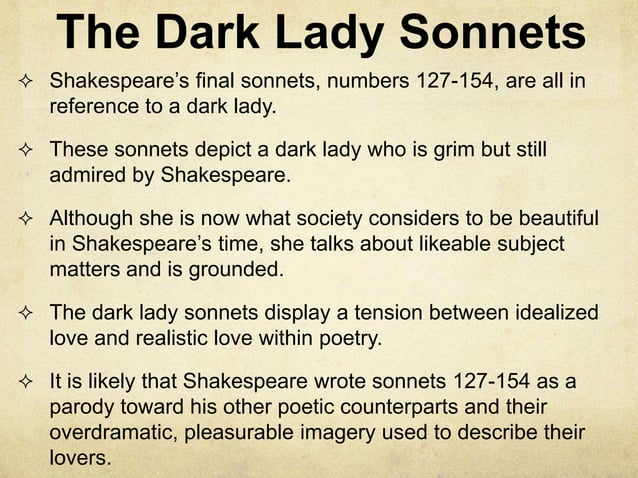 Shakespeare's Sonnets | PPT