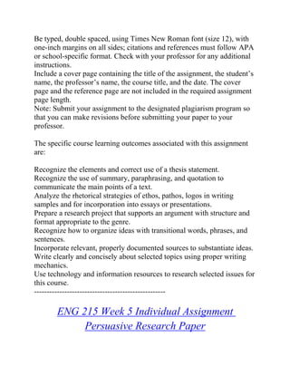 ENG 215 help A Guide to career/Snaptutorial | PDF