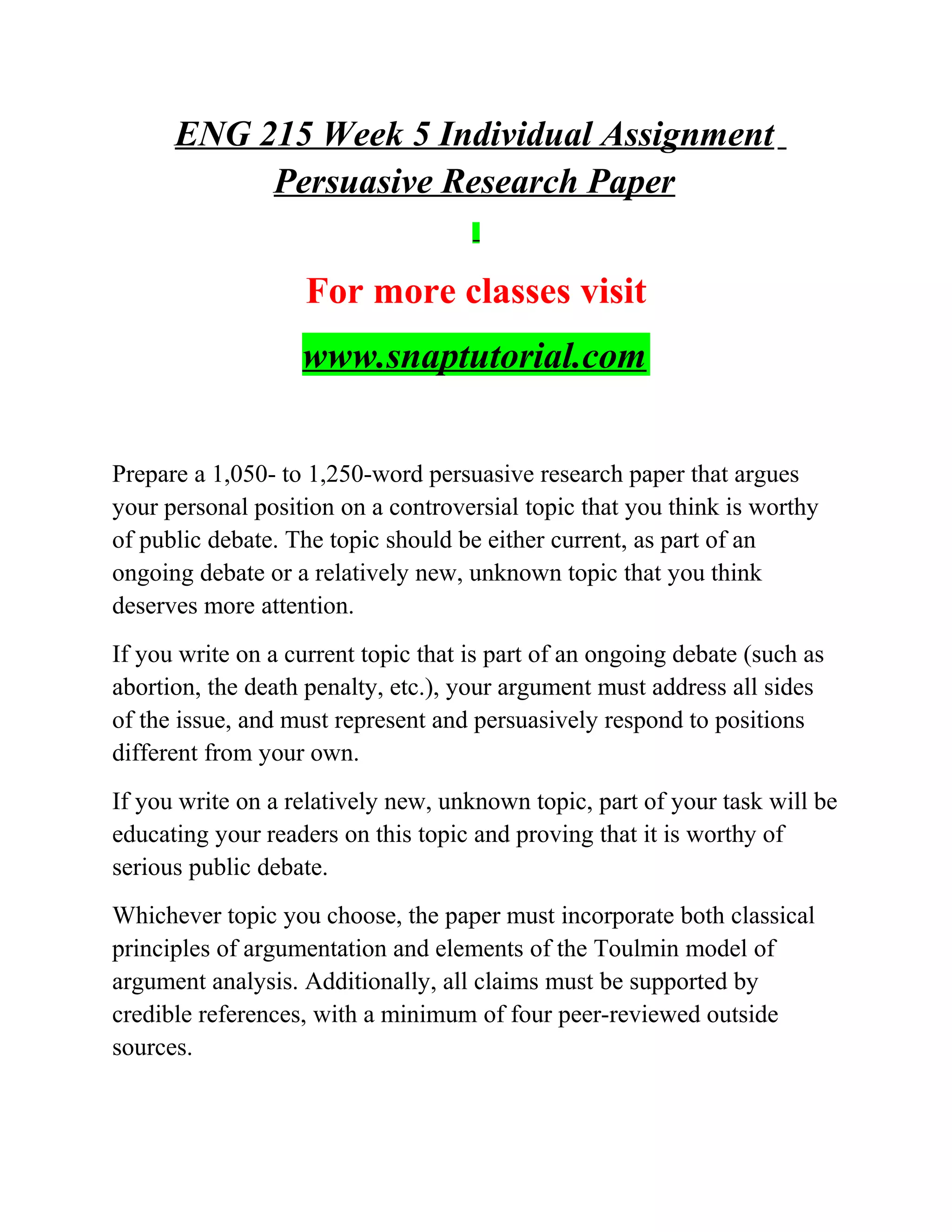 ENG 215 Technology levels--snaptutorial.com