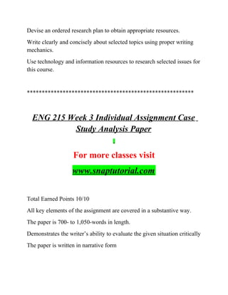 ENG 215 Technology levels--snaptutorial.com