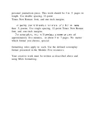 ENG 226 Milestone One Guidelin | DOCX