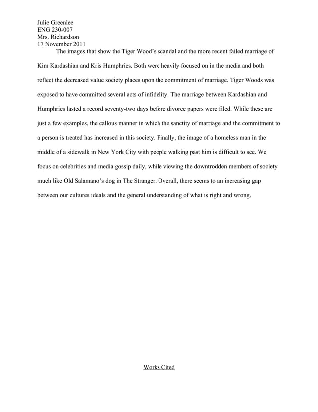 Eng230 multimedia project essay | PDF