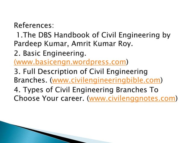Fundamentals of Civil Engineering (Eng233 assignment) | PPT
